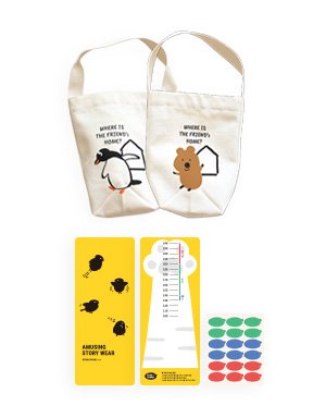 꼬까참새 23FW미니에코백 랜덤 1p + 발 사이즈자 1p-사은품(GIFT) | 무신사