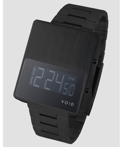 보이드 와치(VOID WATCHES) void watches [V01EL-BL/MB] black LCD w black ...