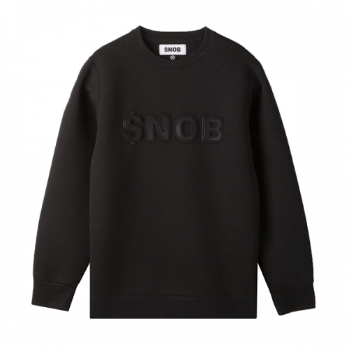 스놉(SNOB) SNOB BASIC LOGO CREWNECK - 사이즈 & 후기 | 무신사