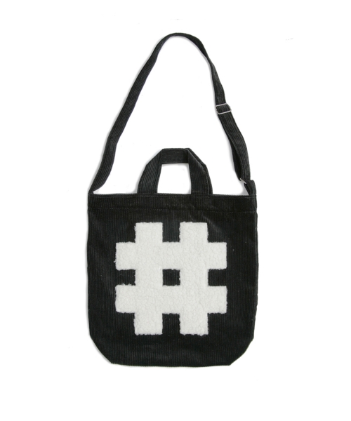 펀프롬펀(FUNFROMFUN) mark corduroy shoulder bag (black) - 49,000 | 무신사 스토어