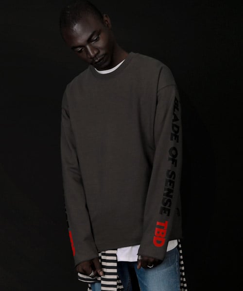 텐블레이드(TENBLADE) TBD.paint heavy swat shirt-tmm206af-darkgray - 사이즈 & 후기 ...