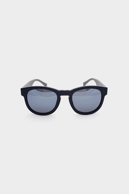MUSINSA | optical W Some Navy Gray Silver Mirror