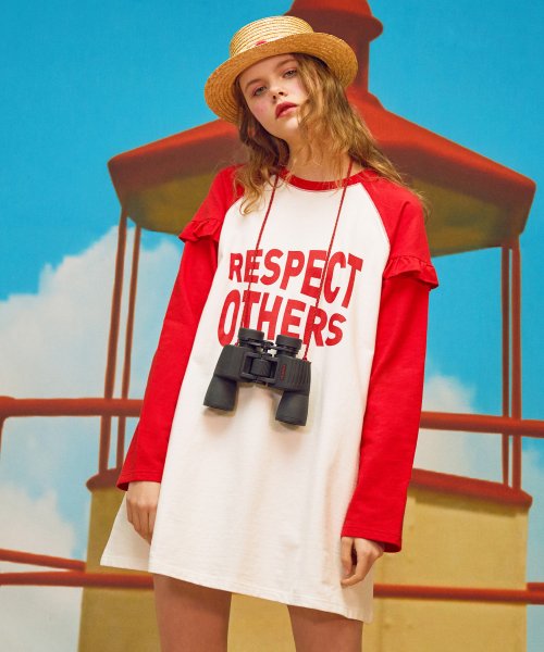 로라로라(ROLAROLA) (OP-18104)ROLA RESPECT OTHERS ONEPIECE RED - 사이즈 & 후기 | 무신사