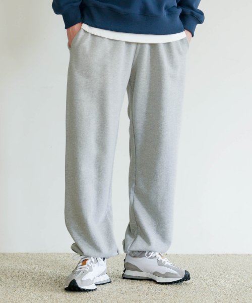제멋(JEMUT) 와이드 이지 스웨트팬츠 그레이 KJLP2179 - 사이즈 & 후기 | 무신사