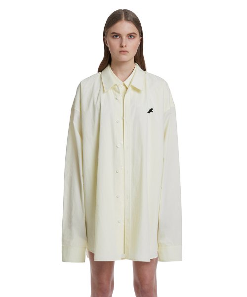 MUSINSA | TRUNK PROJECT Double Layered Shirt_Yellow