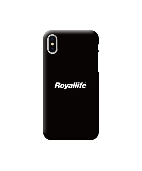 MUSINSA | ROYALLIFE RLIC410 OG LOGO PHONE CASE - BLACK