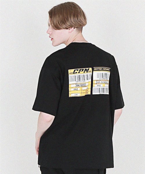 MUSINSA | CPGN STUDIO [16S] HEAVY OVERSIZED EXPRESS BARCODE BLACK