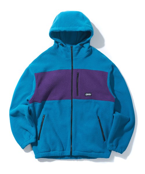 MUSINSA | CRITIC HOODED FLEECE JACKET MINT