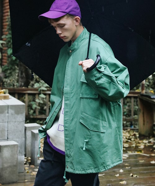 MUSINSA | MODERMENT [UNISEX] M-65 Oversized Field Jacket (Light Khaki)