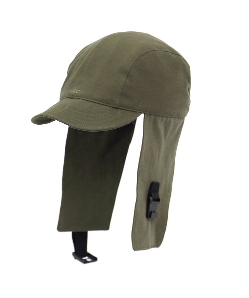 MUSINSA | UNDERCONTROL (CAP) SQUARE EAR FLAP / NPC / G OLIVE