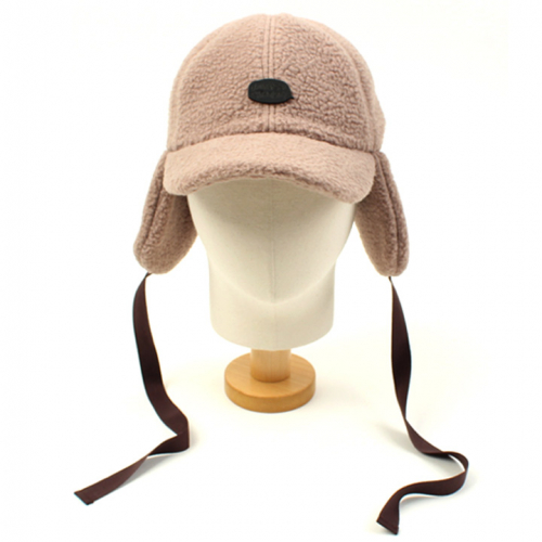MUSINSA | UNIVERSAL CHEMISTRY BKMT Beige Fleece Ear Flap Cap