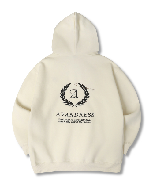어반드레스(AVANDRESS) UNISEX LAUREL OVERSIZED HOODIE CREAM - 사이즈 & 후기 | 무신사