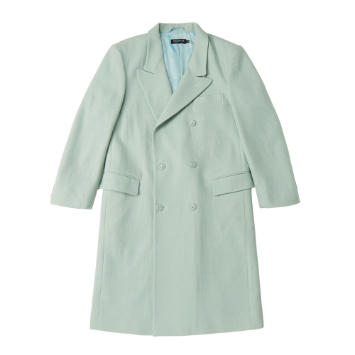 MUSINSA | APIECEOFCAKE Wool Double Coat_Mint