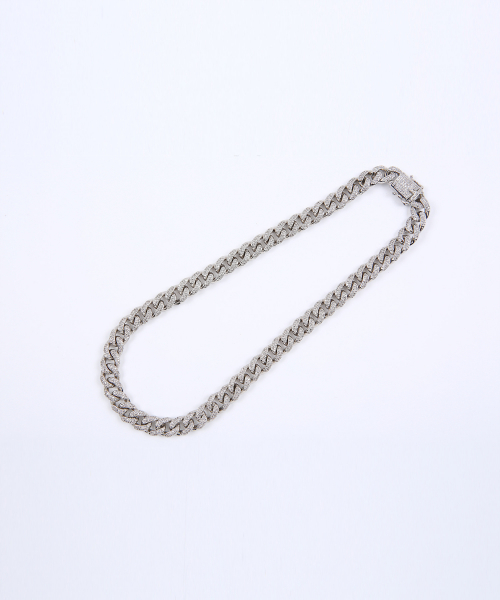 써틴먼스(13MONTH) CUBIC CHAIN NECKLACE (SILVER) - 249,000 | 무신사 스토어