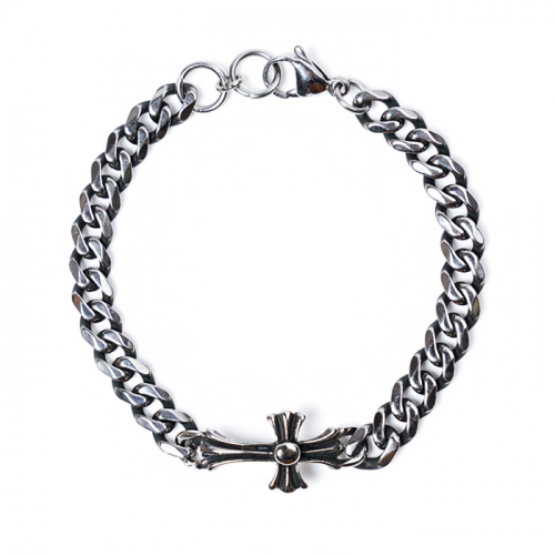 MUSINSA | JBANS CLASSIC Sanded Antique Cross Surgical Steel Chain ...