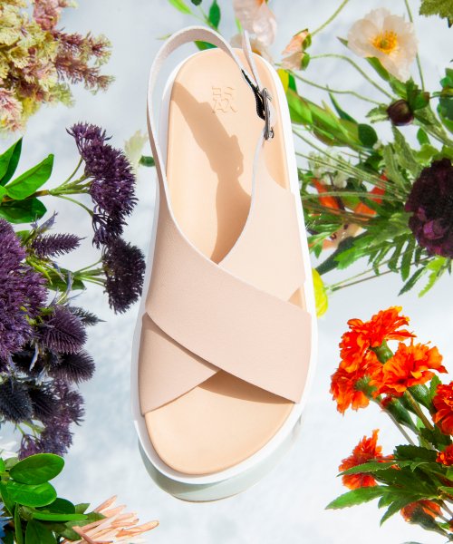 MUSINSA | YASE OFFICE SANDALS LEATHER IVORY 550