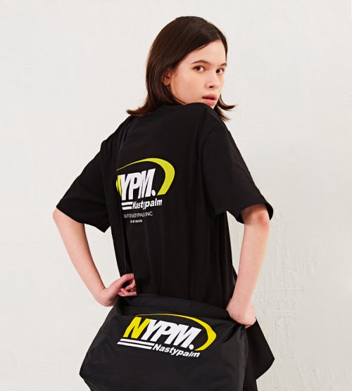 MUSINSA | NP STUDIO Circle Point Logo Short Sleeve Black