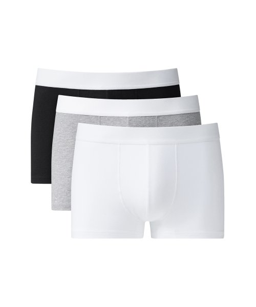 MUSINSA | MUSINSA STANDARD Men's Cotton Drawstring White Band 3 Pack