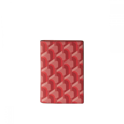 MUSINSA | ROSA.K CABAS MONOGRAM PASSPORT WALLET RED_RNSFWV696RD