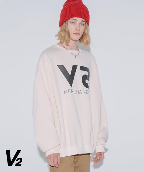 MUSINSA | VTWO OVERFIT LOGO NAPPING MTM_IVORY