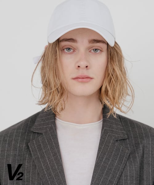 MUSINSA | VTWO UNISEX LOGO GARMENT BALL CAP_IVORY