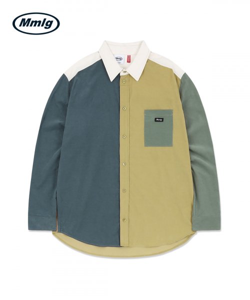 MUSINSA | MMLG [Mmlg] M/T CORD SHIRT (MULTI MUSTARD)