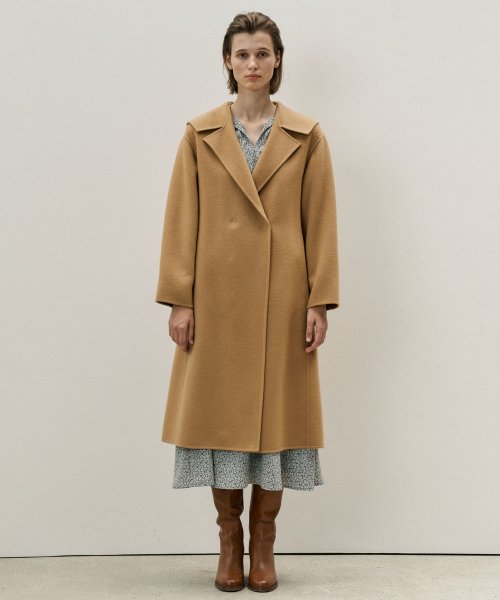 MUSINSA | EN OR HANDMADE MARINE WOOL COAT- CAMEL