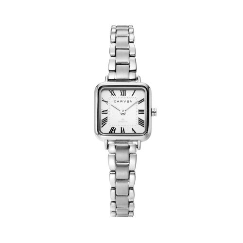 까르벵 워치(CARVEN WATCH) 여성 메탈시계 CV618-WH/SV - 후기 | 무신사