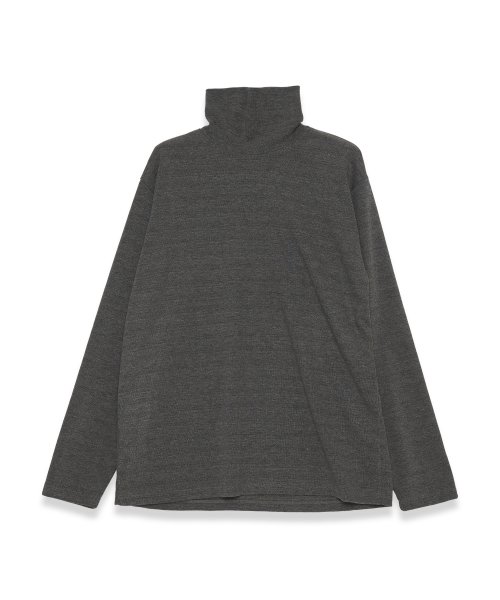 MUSINSA | GLW Polar Neck T-shirt Gray