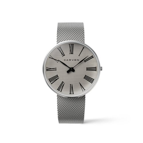 까르벵 워치(CARVEN WATCH) 남성 메쉬시계 CV605-TGR/20SV - 후기 | 무신사