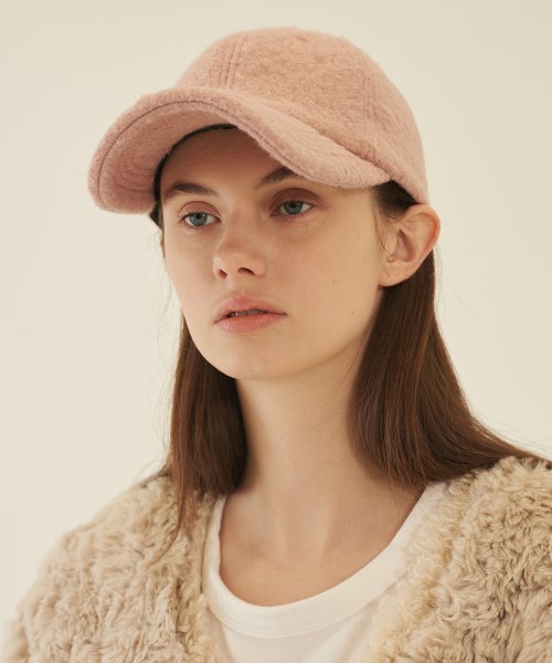 MUSINSA | SOFTSEOUL Soft Wool Cap [Pink]