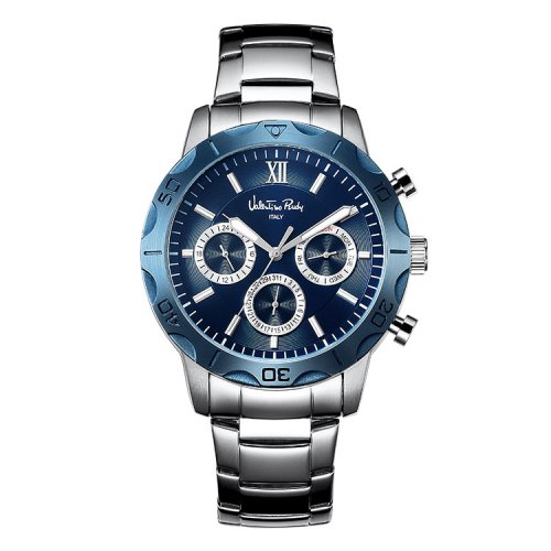 MUSINSA | VALENTINO RUDY Valentino Rudy VR6557B-BLWT Men's Watch Metal ...