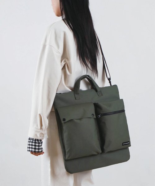 MUSINSA | BUTDEEP Crazy Pattern Helmet Bag-Olive