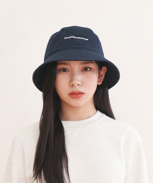 MUSINSA | BUTDEEP Standard Core Bucket Hat-Navy