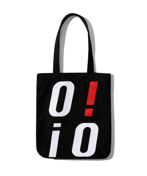 오아이오아이 컬렉션(OIOI COLLECTION) [ORIGINAL PACK] BIG LOGO ECO BAG [BLACK ...
