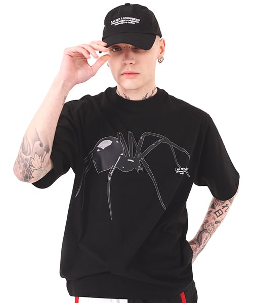 MUSINSA | I AM NOT A HUMAN BEING SPIDER TEE - WHITE