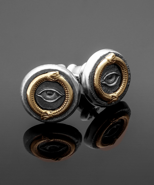 킹크로치(KING KROACH) OUROBOROS EARRING - 후기 | 무신사