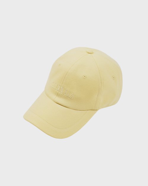MUSINSA | BESLOW [ORIGINALS] 21SS LOGO BALL CAP DUSTY YELLOW