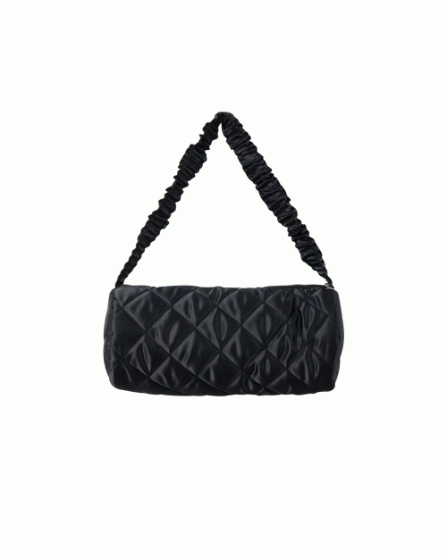 MUSINSA | PLZPROJECT round quilting bag_black
