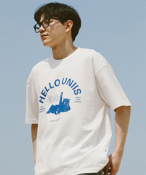 MUSINSA | GOODHOBBYCLUB Eunice Hello Bear Tea_White