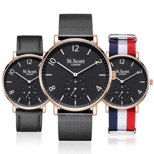 MUSINSA | SAINT SCOTT LONDON ST7119M-RBB Kairos Strap 3-piece Men’s ...