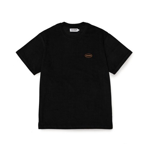 MUSINSA | WITHMNW CL TERRY T-SHIRT BLACK