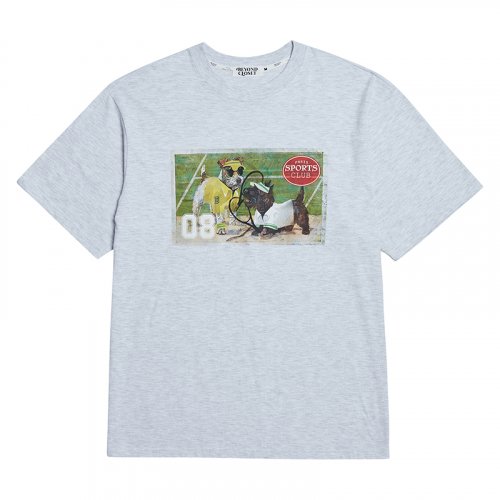MUSINSA | BEYOND CLOSET PSC VINTAGE POSTER 1/2 T-SHIRT GRAY