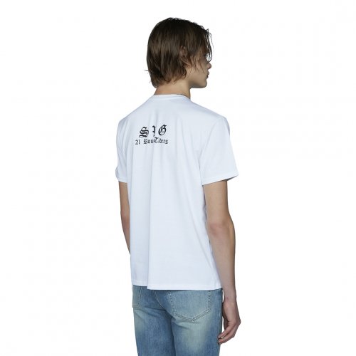 MUSINSA | SAVAGE SVG Logo Tee - White