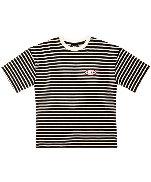 MUSINSA | MATCHGLOBE MG7S Quality Control Stripe Tee (Black)