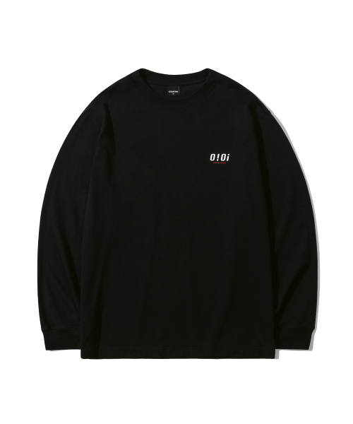 오아이오아이 컬렉션(OIOI COLLECTION) BASIC LOGO LONG SLEEVE T-SHIRTS [BLACK ...
