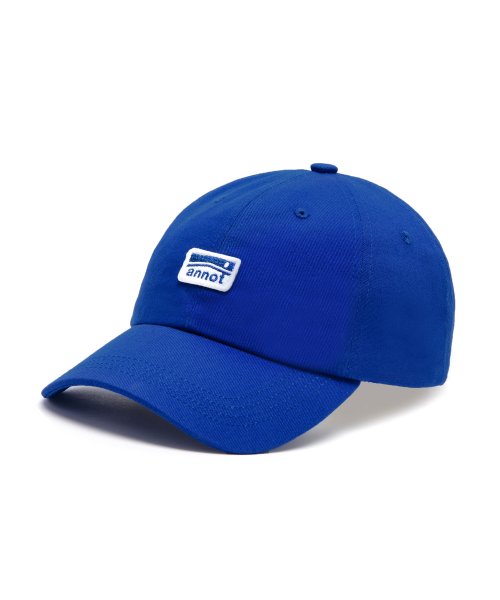 MUSINSA | ANNOT Signature Symbol Ball Cap Blue