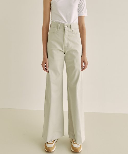 MUSINSA | MALOUPE 2104 High Rise Color Denim (Light Gray)