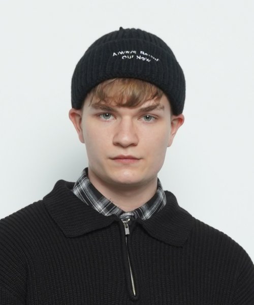 에이본(THE-ABON) MW127 abon logo beanie black - 사이즈 & 후기 | 무신사