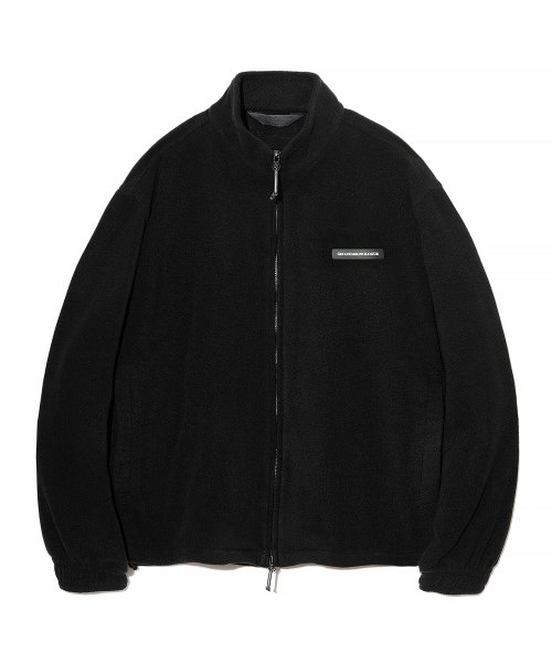 MUSINSA公式 | SECONDMONO COZY TRACK ZIP UP JACKET FLEECE BLACK COOSJK023F ...